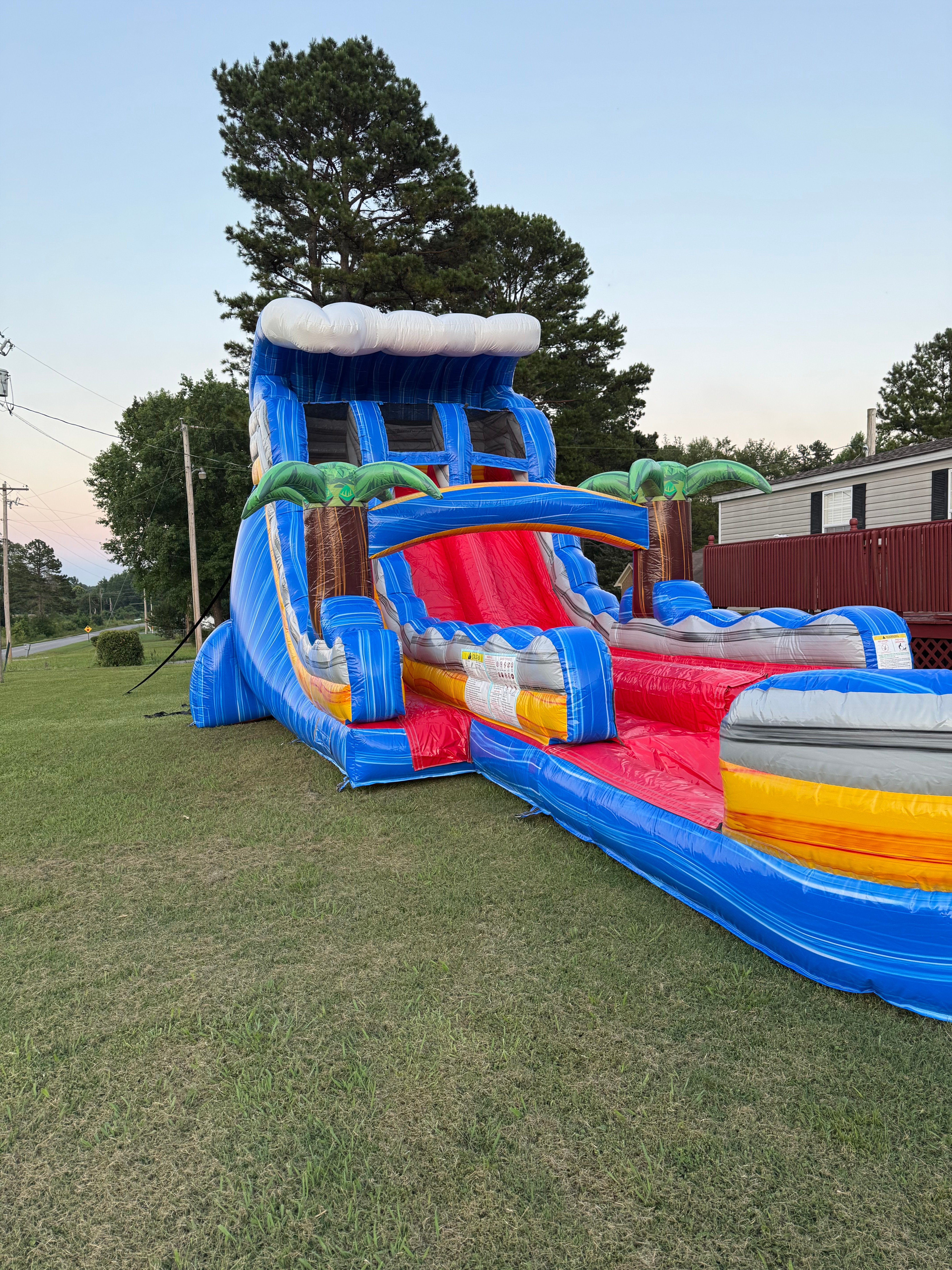 18ft Waves Wipeout Water Slide